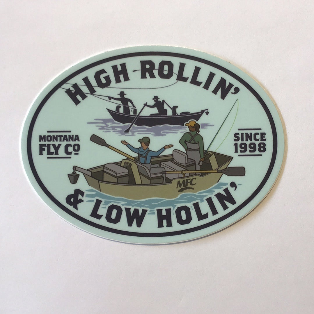MFC "Low Holin'" Sticker – The Tackle Shop