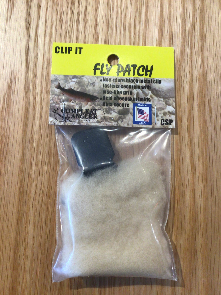 Clip It/Pin On Fly Patch – The Tackle Shop